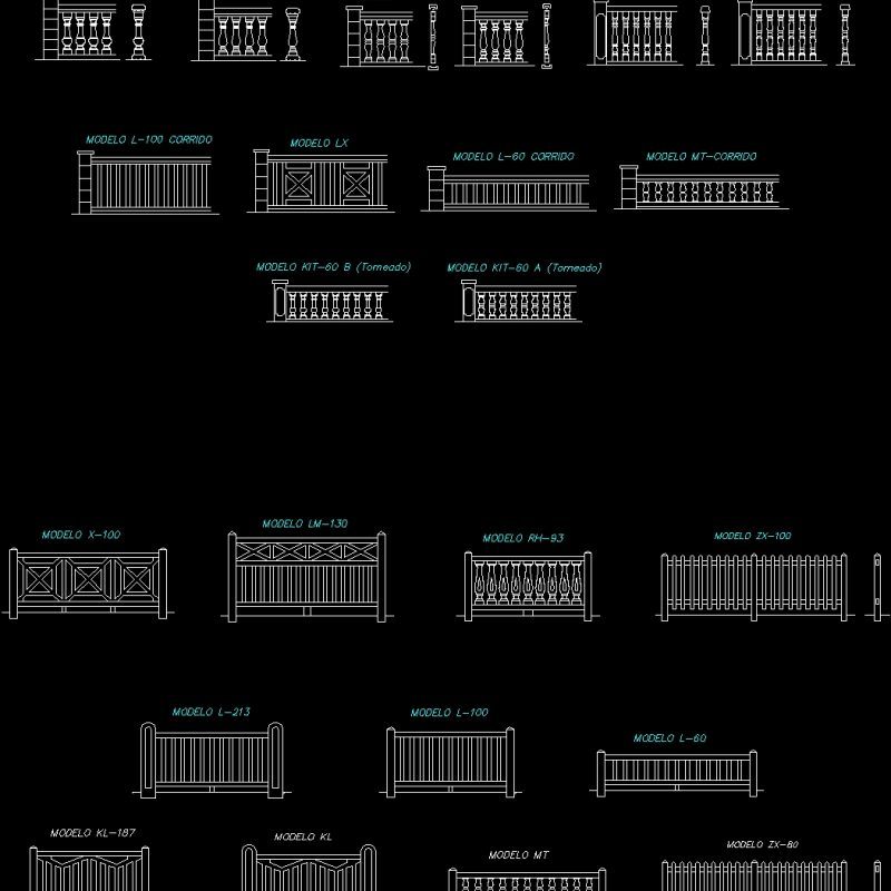 Rail DWG Block for AutoCAD • Designs CAD