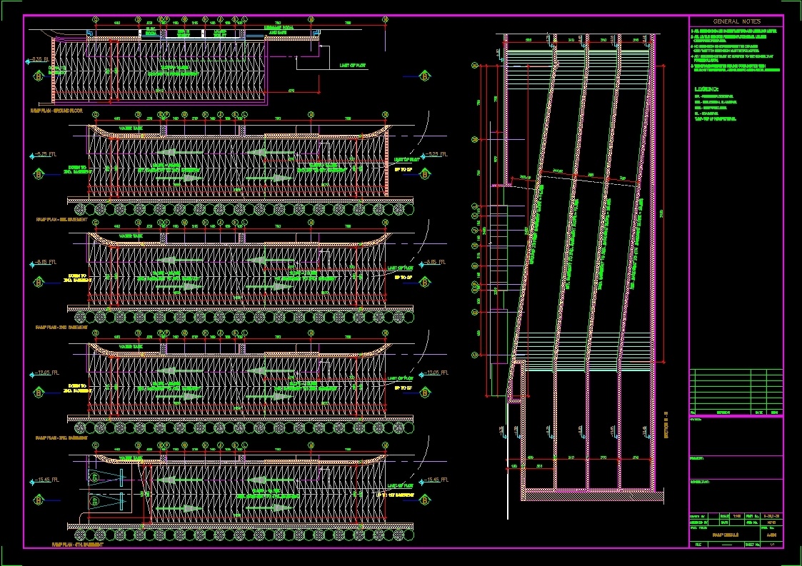 Ramp Details DWG Detail For AutoCAD Designs CAD