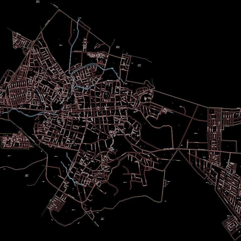 San Miguel De Allende ; Urban Design DWG Block for AutoCAD • Designs CAD