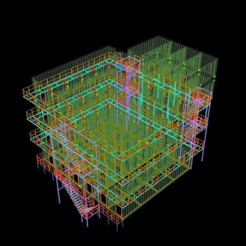 Sea Container 3D DWG Model for AutoCAD | DesignsCAD