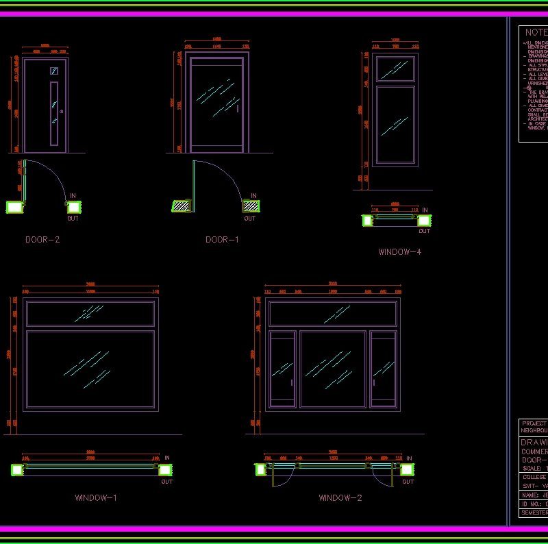 Shopping Center And Restaurent DWG Block for AutoCAD • Designs CAD