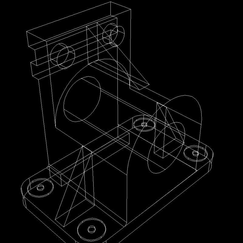 Sliding Stand DWG Block for AutoCAD • Designs CAD