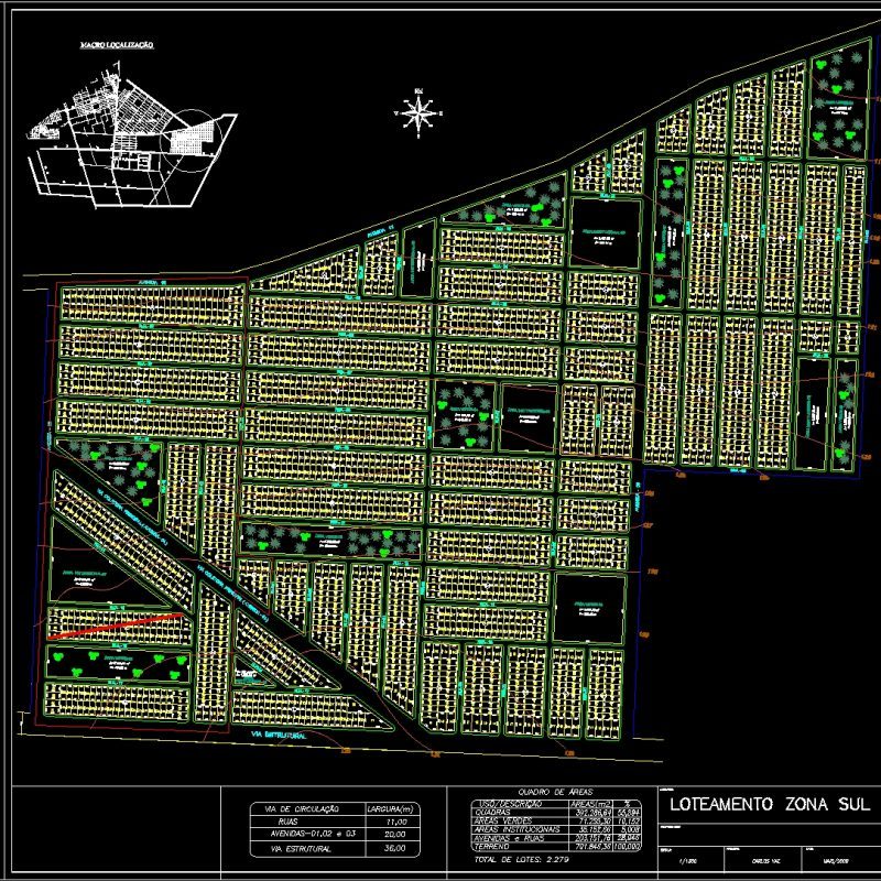 South Lot DWG Block for AutoCAD • Designs CAD