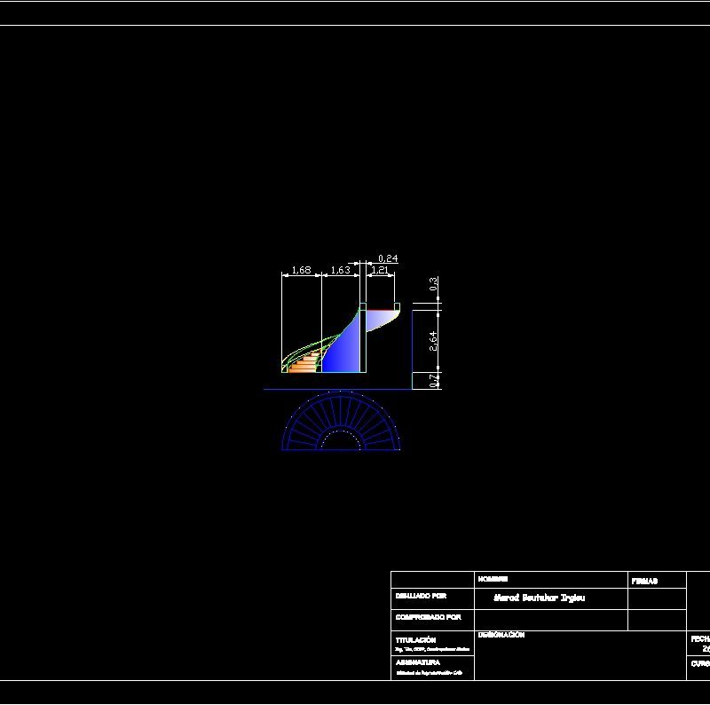 Stair Case DWG Block for AutoCAD • Designs CAD