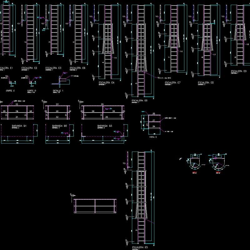 Stairs DWG Block for AutoCAD • Designs CAD