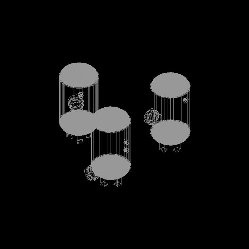 Steam System Components--Various DWG Plan for AutoCAD • Designs CAD
