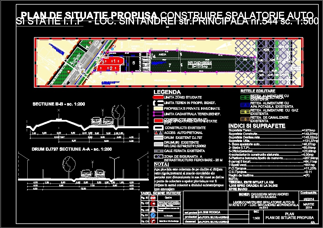Urban Plan For Auto Repair Shop DWG Plan for AutoCAD • Designs CAD
