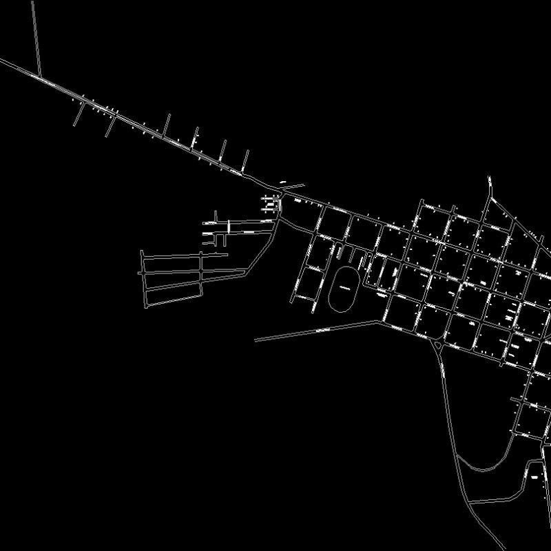 Urbane Plane Of Los Sauces DWG Block for AutoCAD • Designs CAD