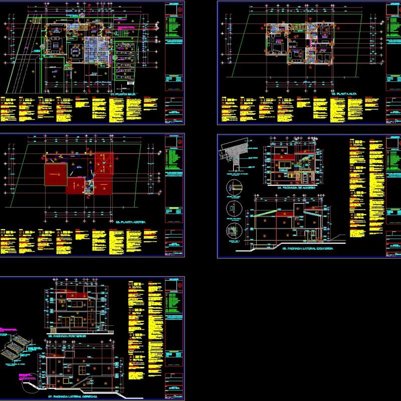 A House Finishes DWG Full Project for AutoCAD • Designs CAD