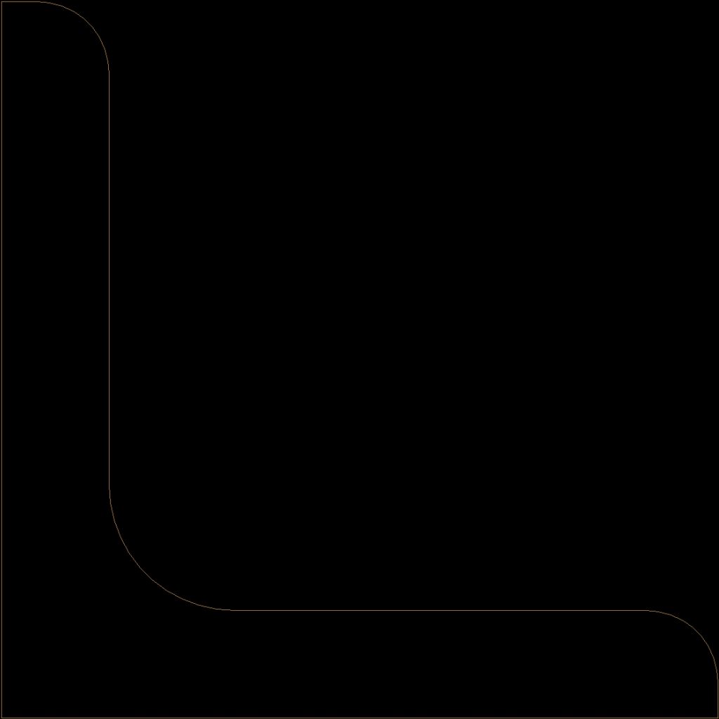 Angular Profiles L (Equal Wings) DWG Section for AutoCAD • Designs CAD