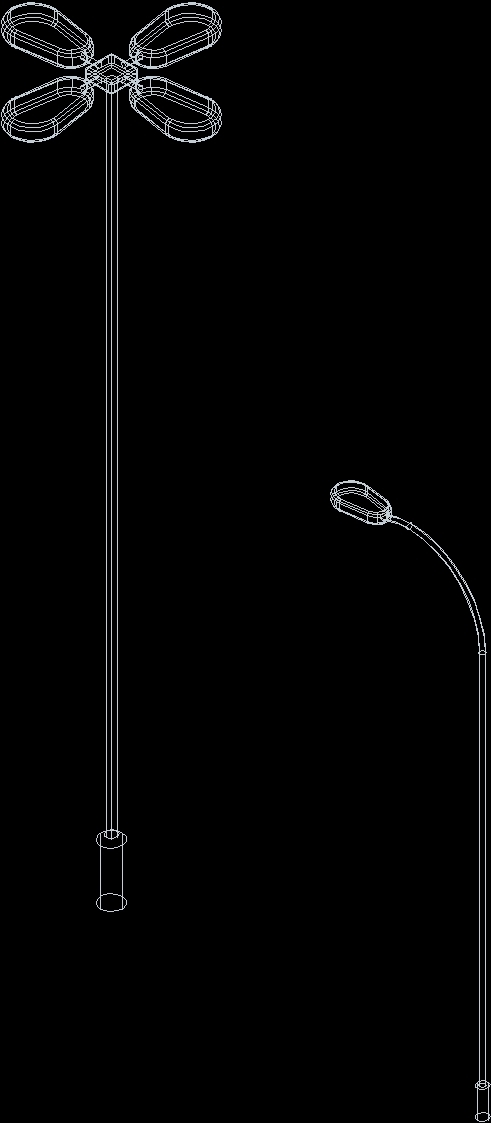 Beacon And Projector 3D DWG Full Project for AutoCAD • Designs CAD