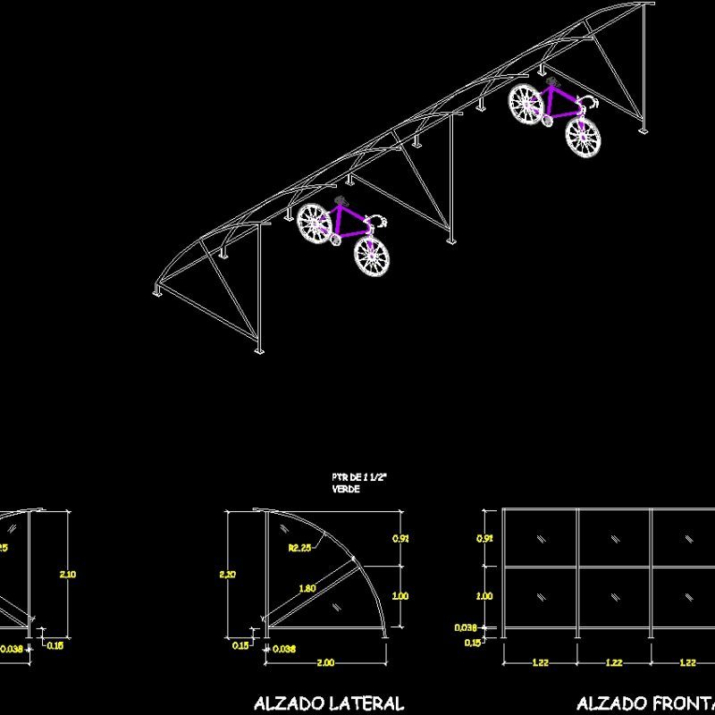 Bicycle Parking DWG Block for AutoCAD • Designs CAD Bicycle Parking DWG Block for AutoCAD • Designs CAD