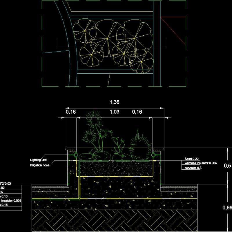 Box Detail Flowers DWG Detail for AutoCAD • Designs CAD