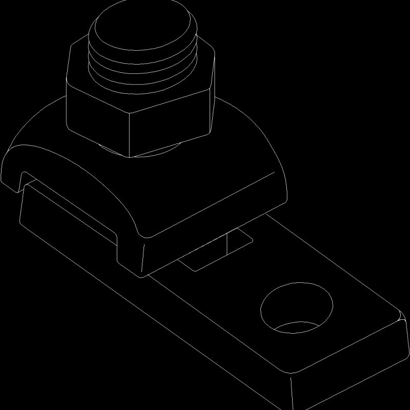 Bronze And Copper Connector DWG Block for AutoCAD • Designs CAD