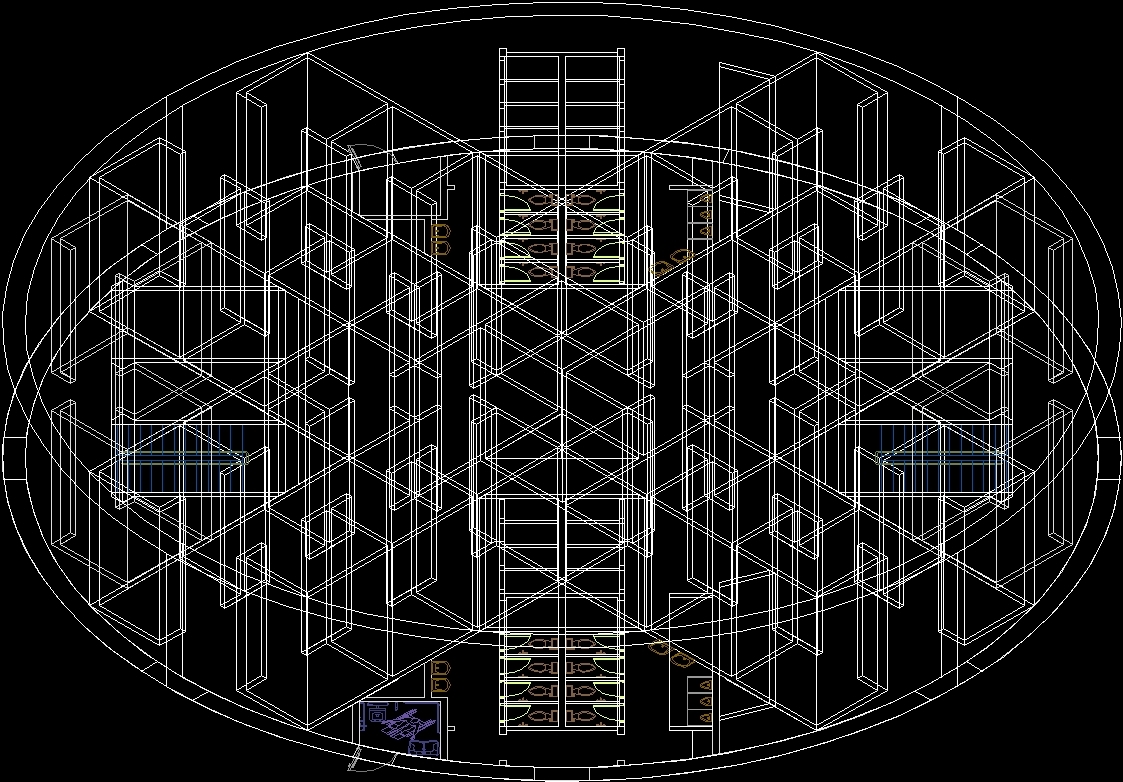 Building Core 3D DWG Model for AutoCAD • Designs CAD