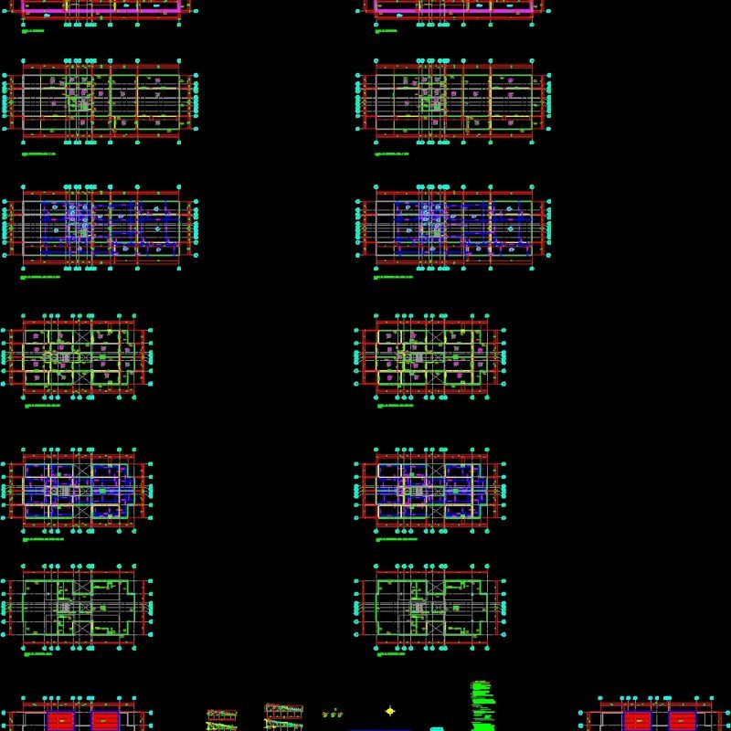 Building Structures DWG Full Project for AutoCAD • Designs CAD