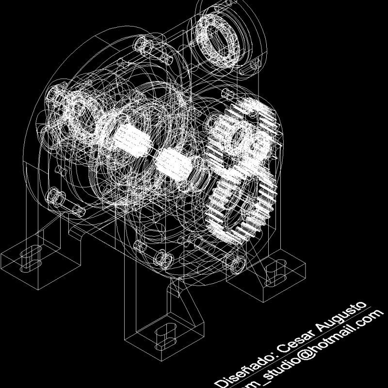 Changes Of Speed With Differencial 3D DWG Model for AutoCAD • Designs CAD