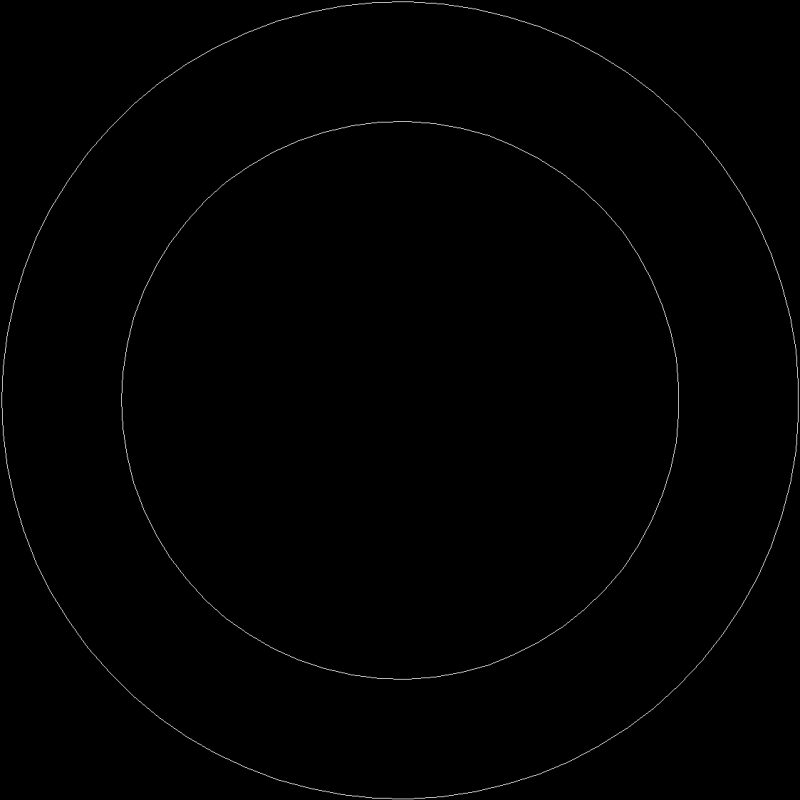 Circular Tube DWG Block for AutoCAD • Designs CAD