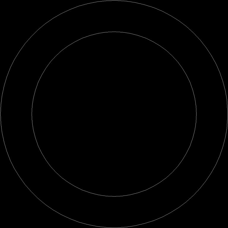 Circular Tube DWG Block for AutoCAD • Designs CAD