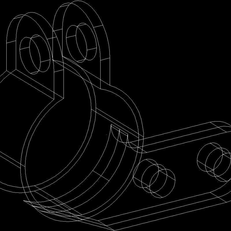 Clamp 3D DWG Model for AutoCAD • Designs CAD