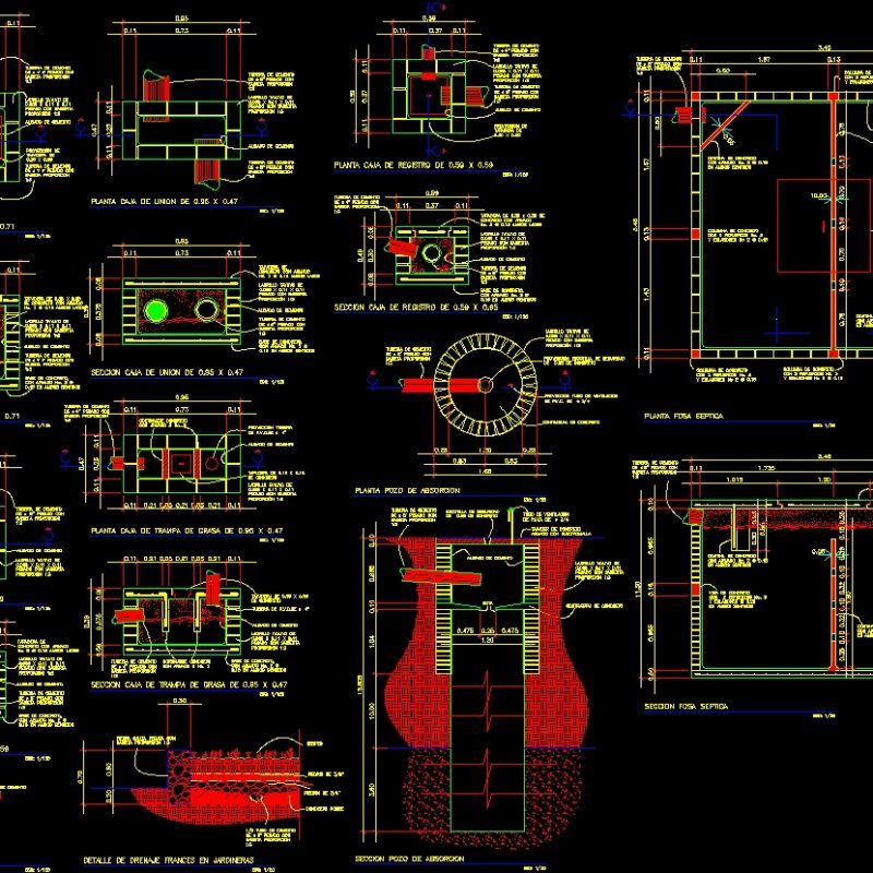 Construction Details For Project Planning DWG Full Project for AutoCAD ...