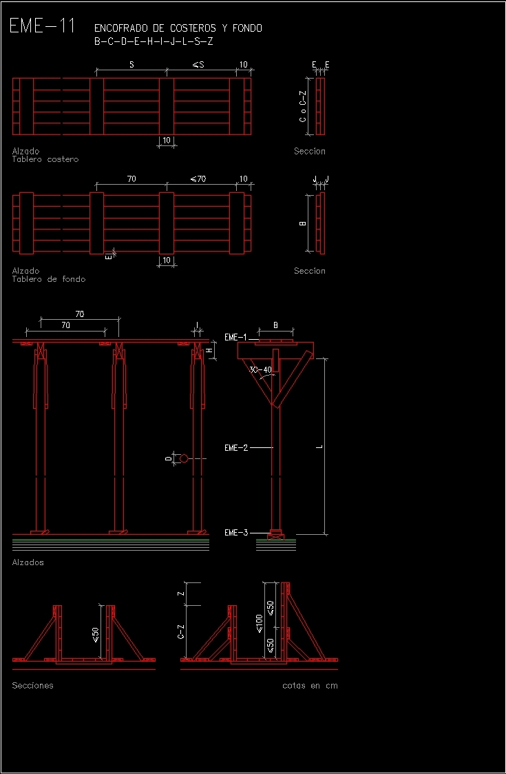 Constructive Details In Formwork S DWG Detail for AutoCAD • Designs CAD