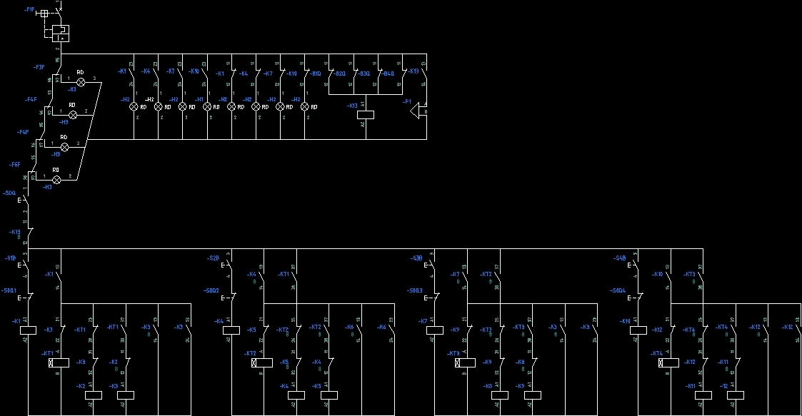 Conveyor Control Circuit DWG Full Project for AutoCAD • Designs CAD