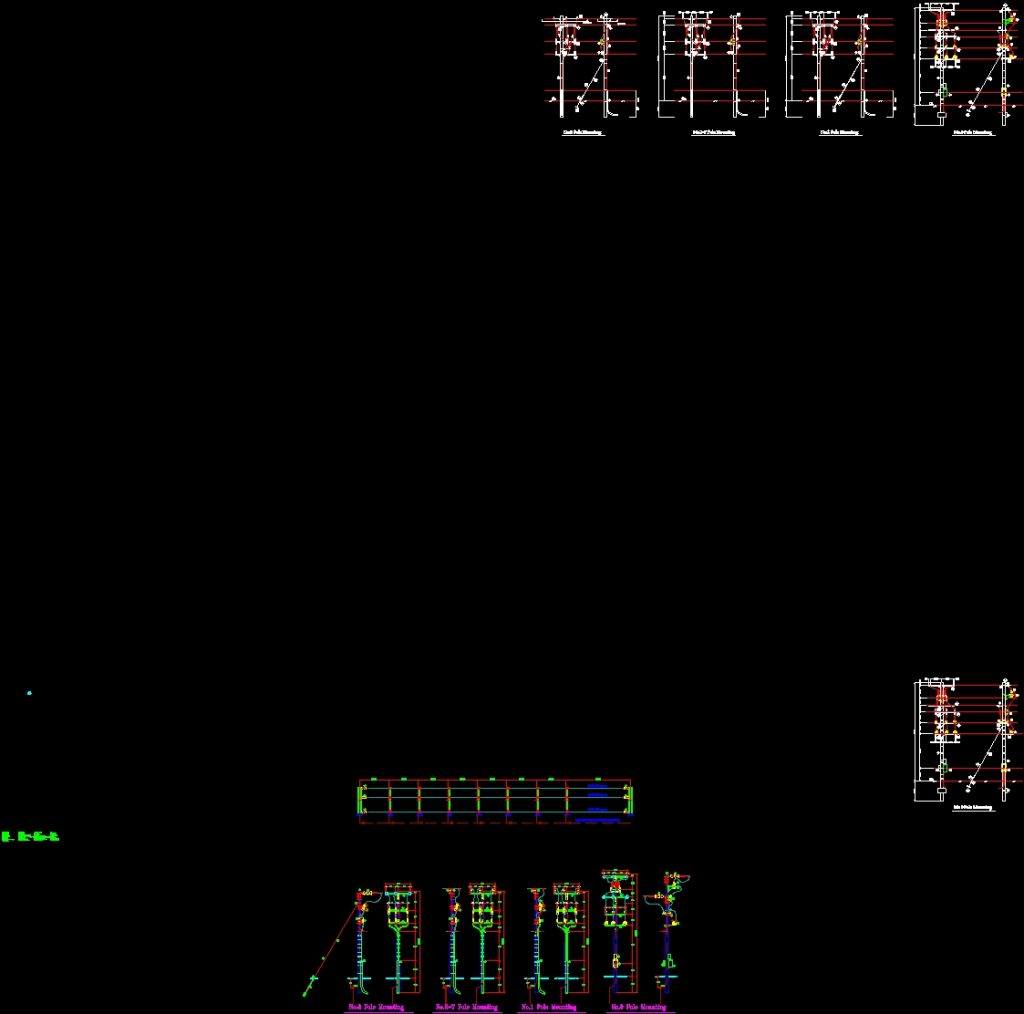 Design Posts With Your Devices DWG Block for AutoCAD • Designs CAD