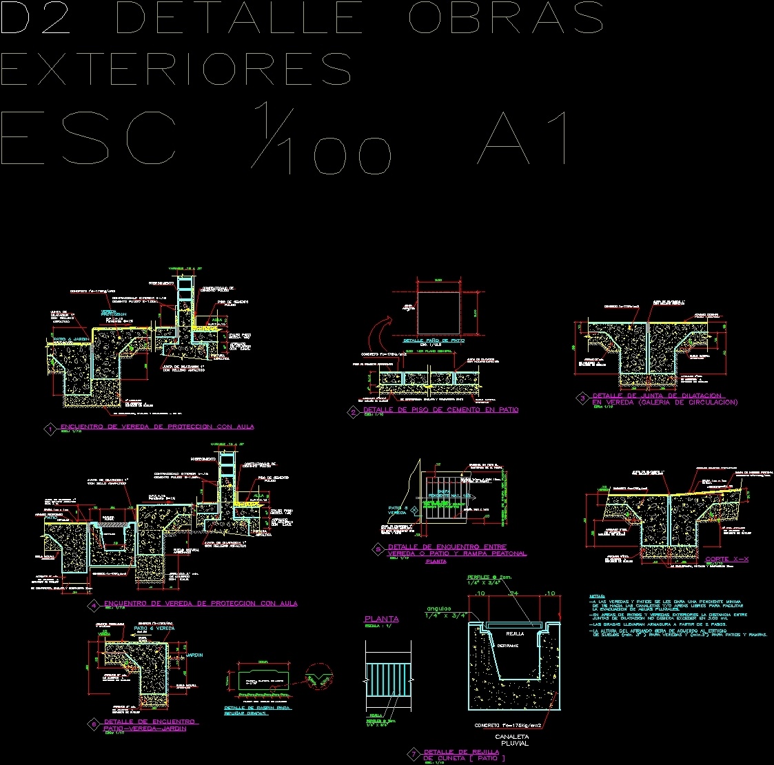 Detail Decking And Gutter Storm DWG Detail for AutoCAD • Designs CAD