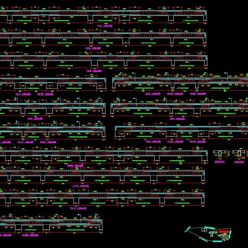 Detail Of Beam DWG Detail for AutoCAD • Designs CAD