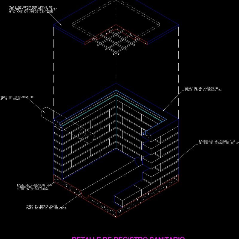 Detail Register DWG Detail for AutoCAD • Designs CAD