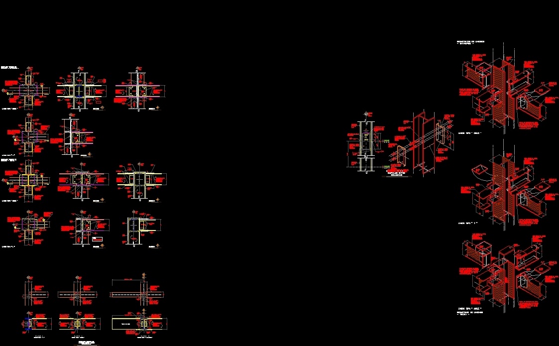 Details Anchors For Metal Structures DWG Plan for AutoCAD • Designs CAD