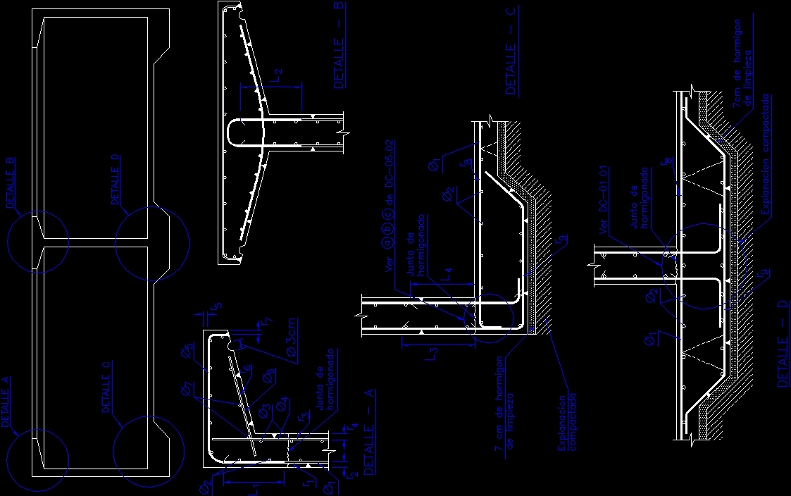 Details Details Reinforced Concrete DWG Section for AutoCAD • Designs CAD