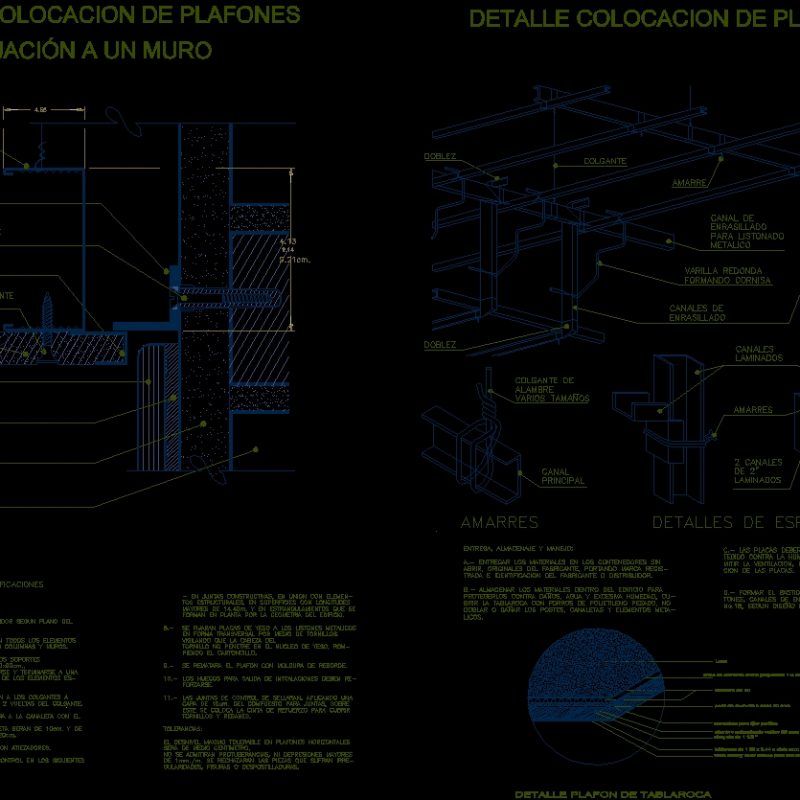 Details Plafon DWG Detail for AutoCAD • Designs CAD