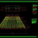 Distribution Of Rebar In Concrete Slab, Isometric DWG Detail for ...