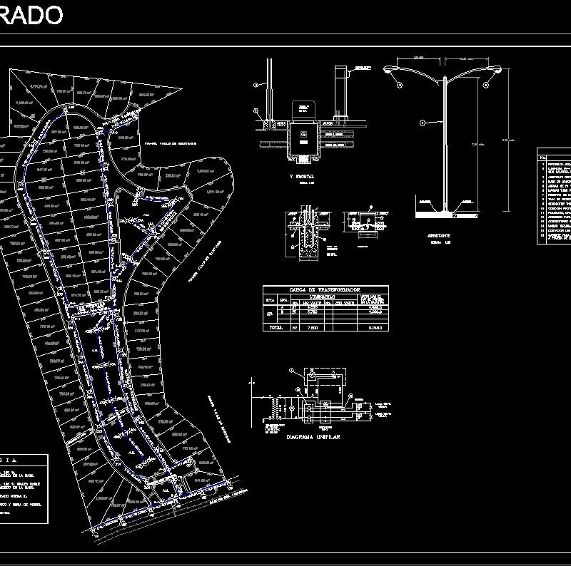 Drawings Of Street Lighting DWG Plan for AutoCAD • Designs CAD