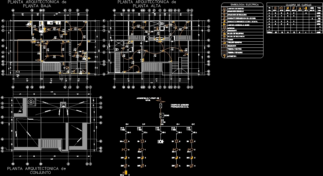 ElÉCtrical Installation DWG Detail for AutoCAD • Designs CAD