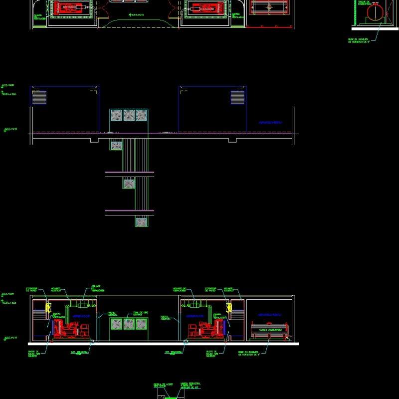 Electric Generator DWG Section for AutoCAD • Designs CAD
