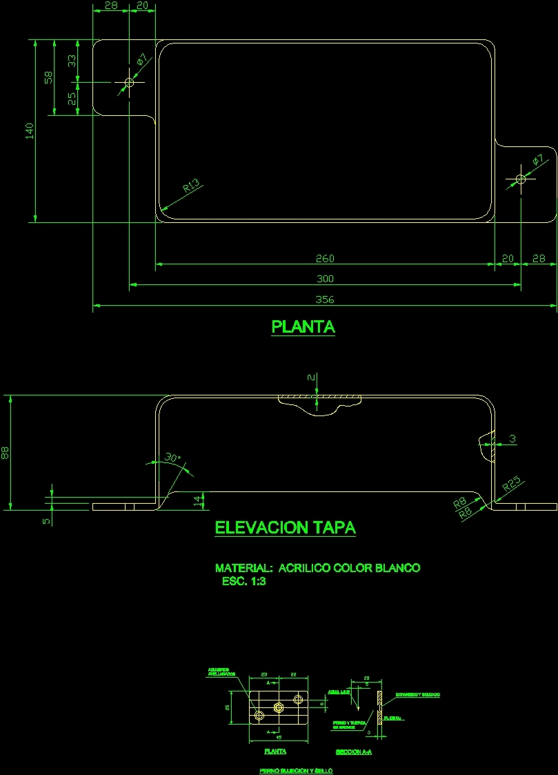 Electric Top Plate For Connecting DWG Block for AutoCAD • Designs CAD