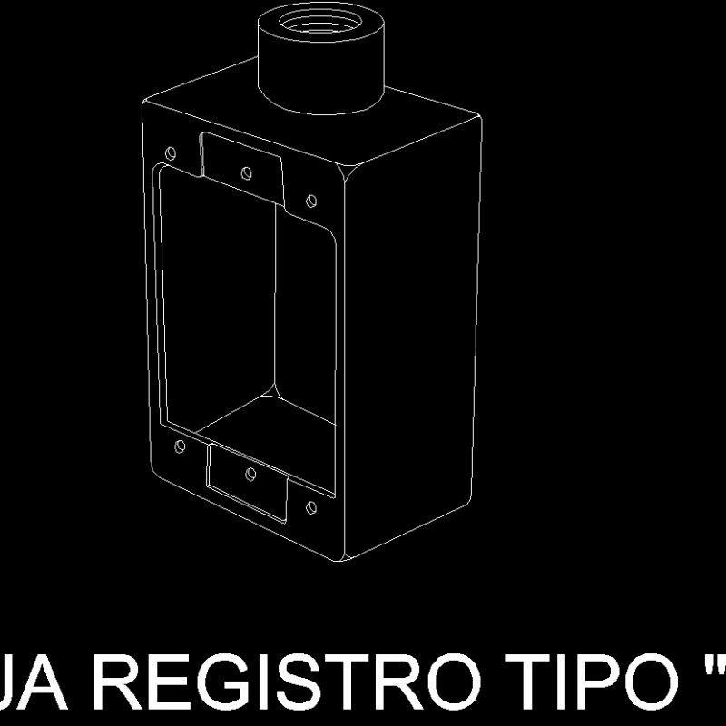 Electrical Connection Box Type Fs 2D DWG Full Project for AutoCAD ...