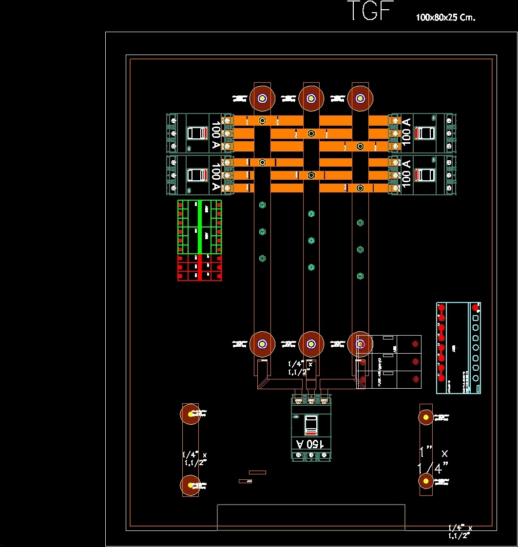 Electrical Diagram Plot DWG Block For AutoCAD Designs CAD