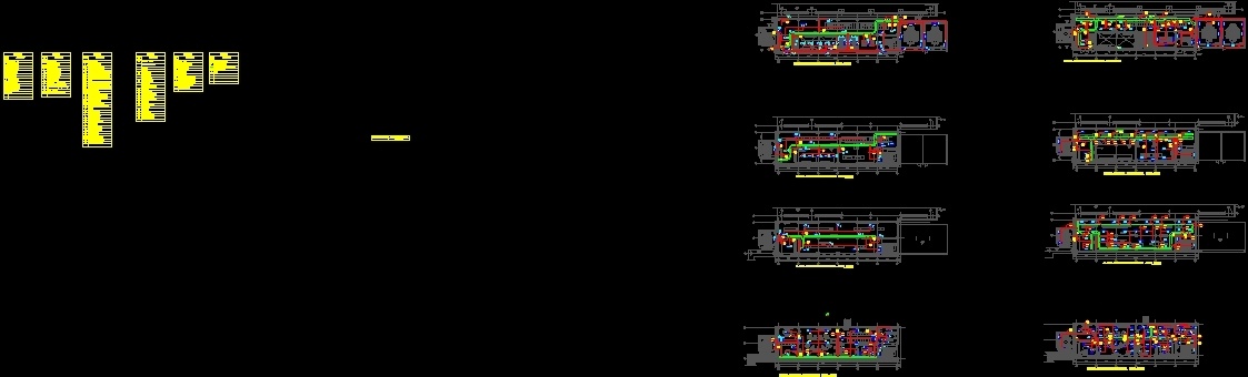 Emergency Lighting In A Coal Field DWG Block for AutoCAD • Designs CAD