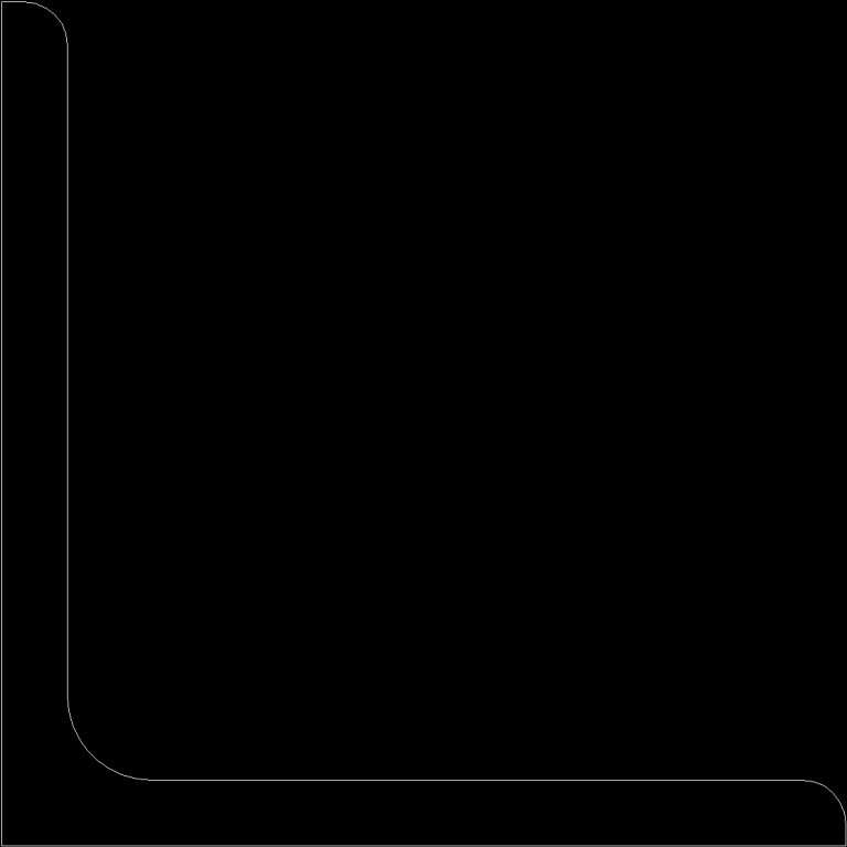 Equal Leg Angle DWG Block for AutoCAD • Designs CAD