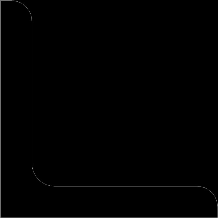 Equal Leg Angle DWG Block for AutoCAD • Designs CAD