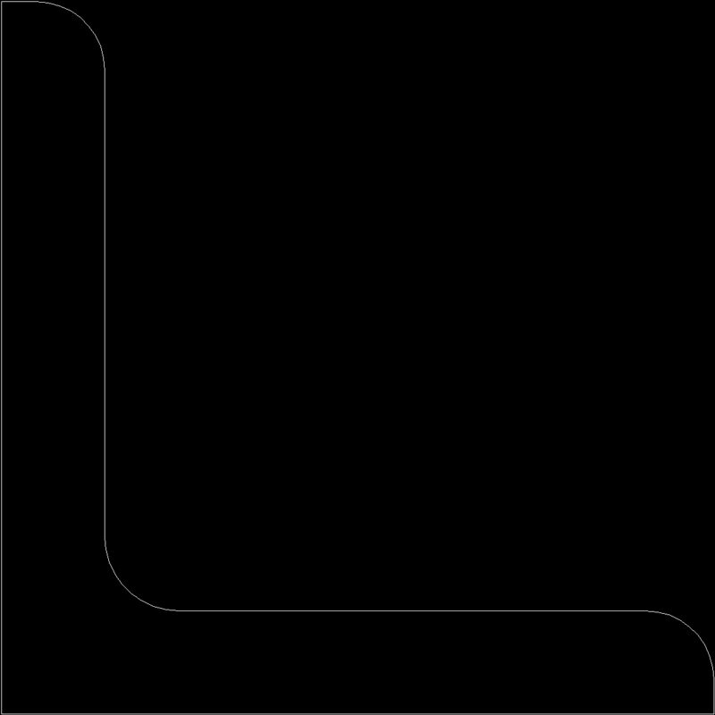 Equal Leg Angle DWG Block for AutoCAD • Designs CAD