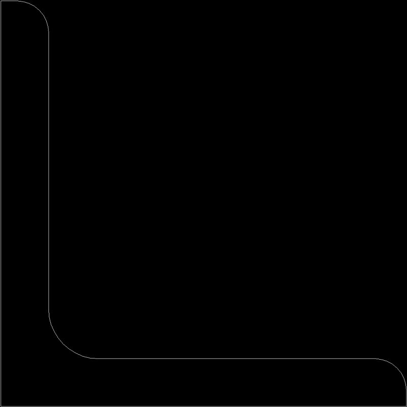 Equal Leg Angle DWG Block for AutoCAD • Designs CAD