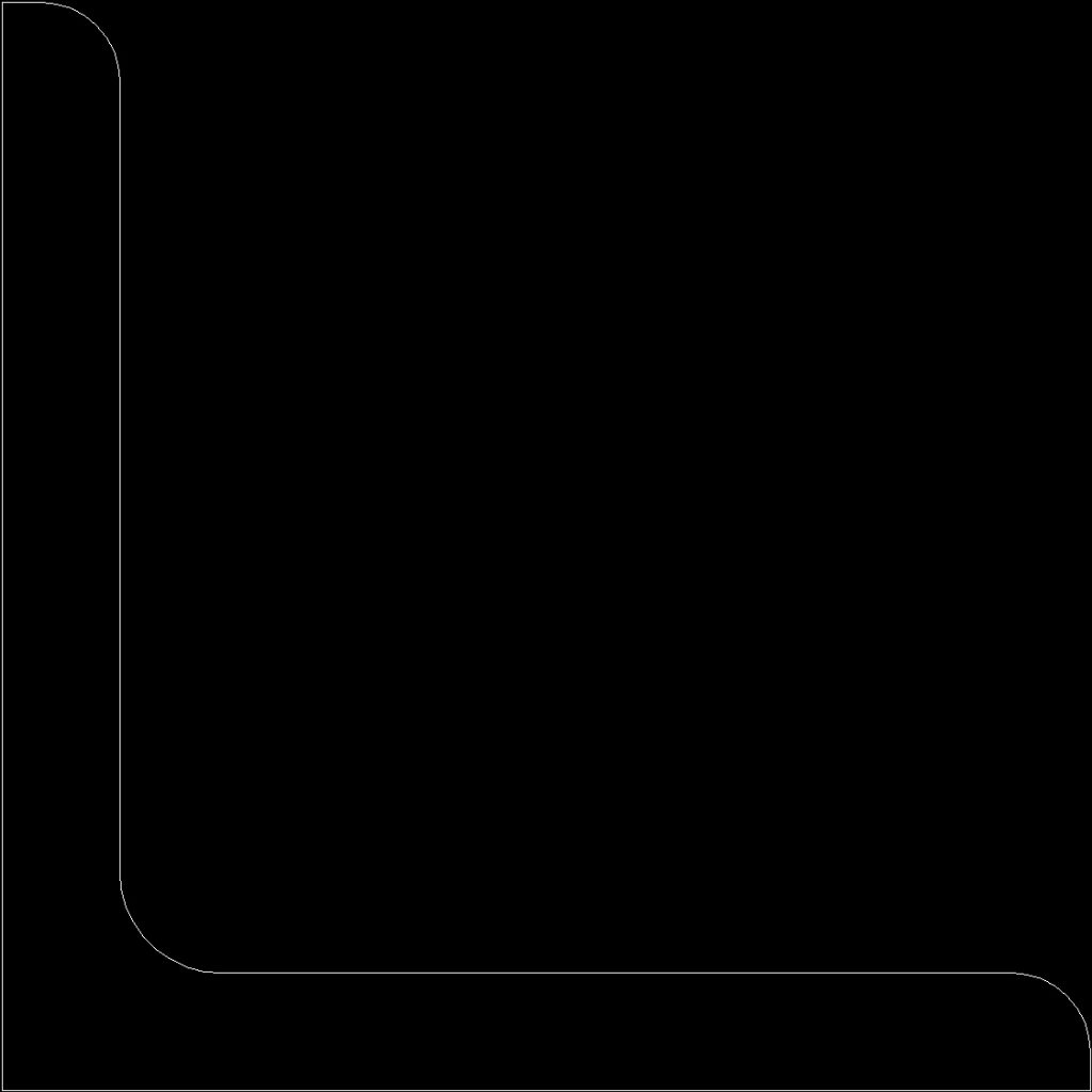 Equal Leg Angle DWG Block for AutoCAD • Designs CAD