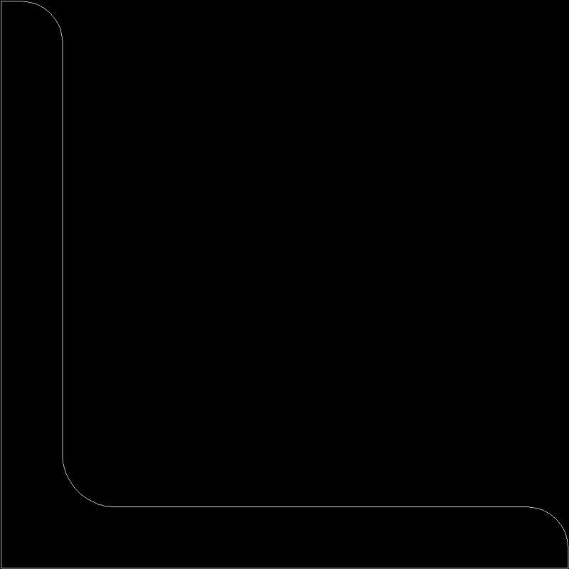 Equal Leg Angle DWG Block for AutoCAD • Designs CAD