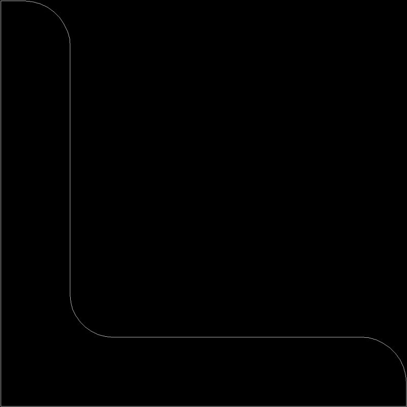 Equal Leg Angle DWG Block for AutoCAD • Designs CAD