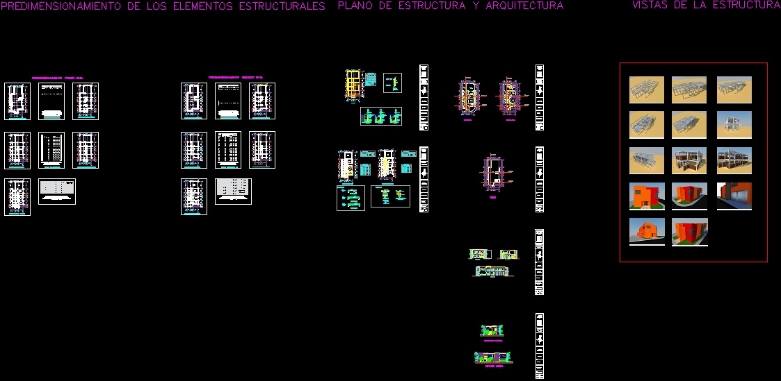 Final Project Housing - Structures 3D DWG Full Project for AutoCAD ...